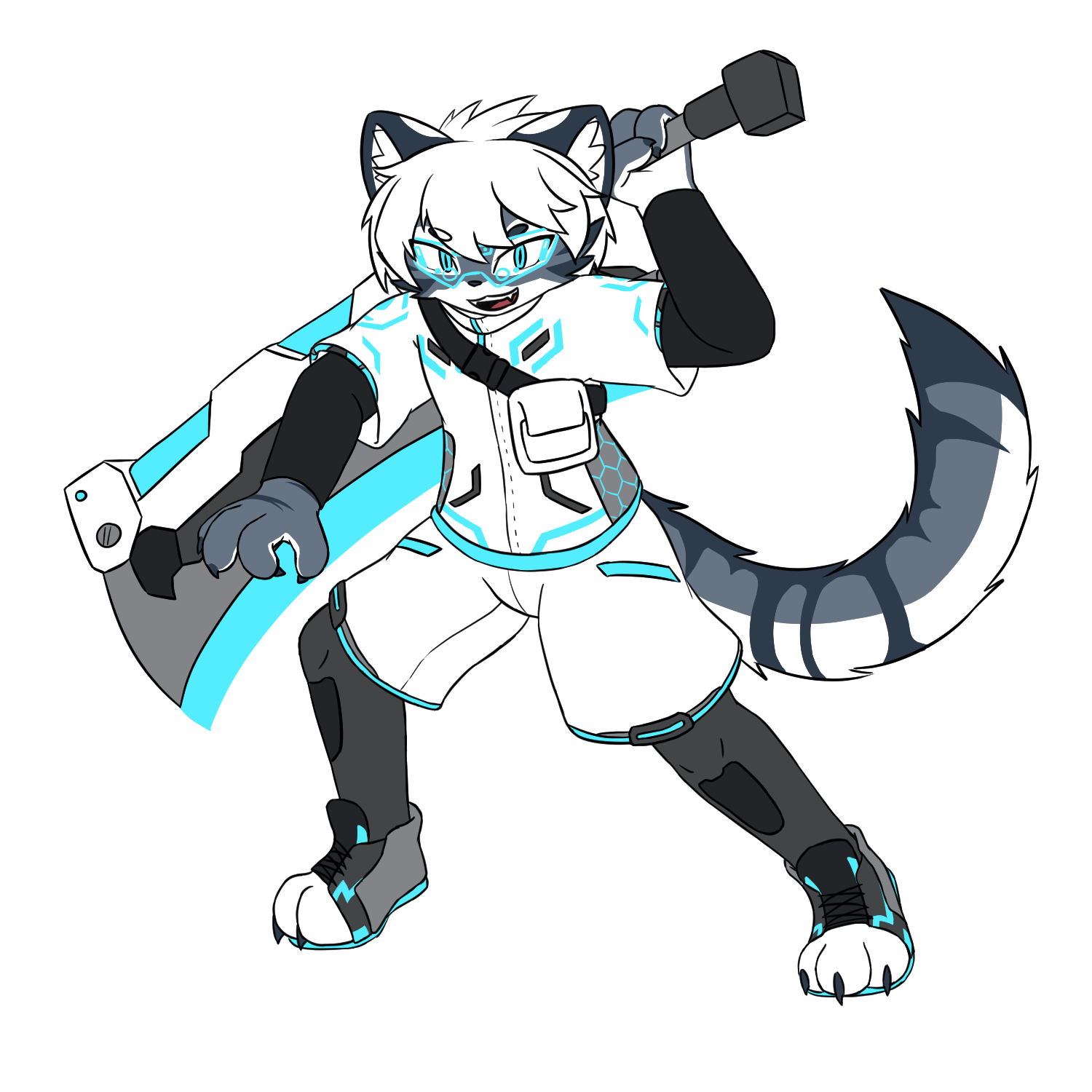 Cyber Tiger OC by @Hu-kun – Sheezy.Art