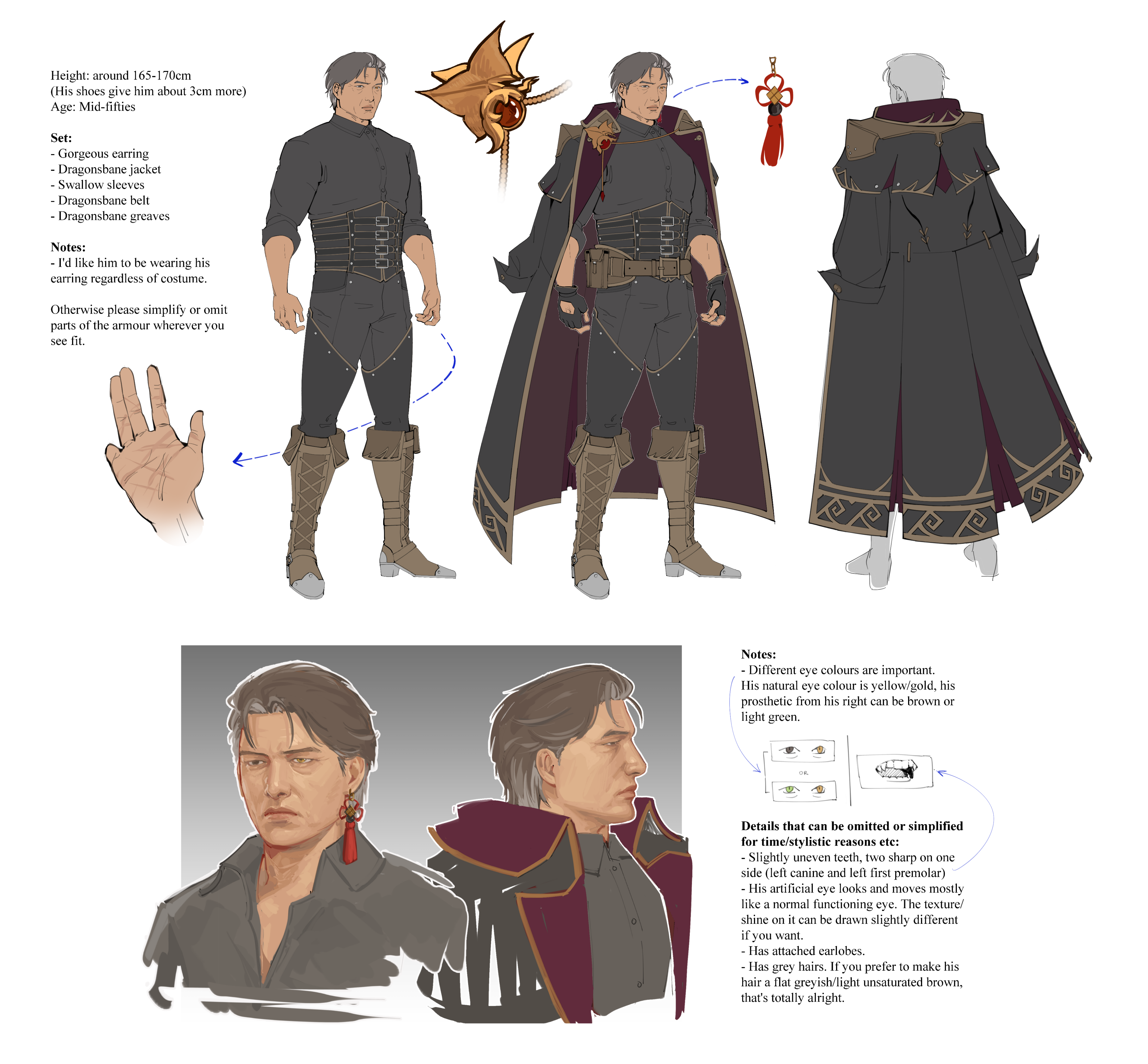 Hunter's reference sheet by @Rapidmorph3 – Sheezy.Art