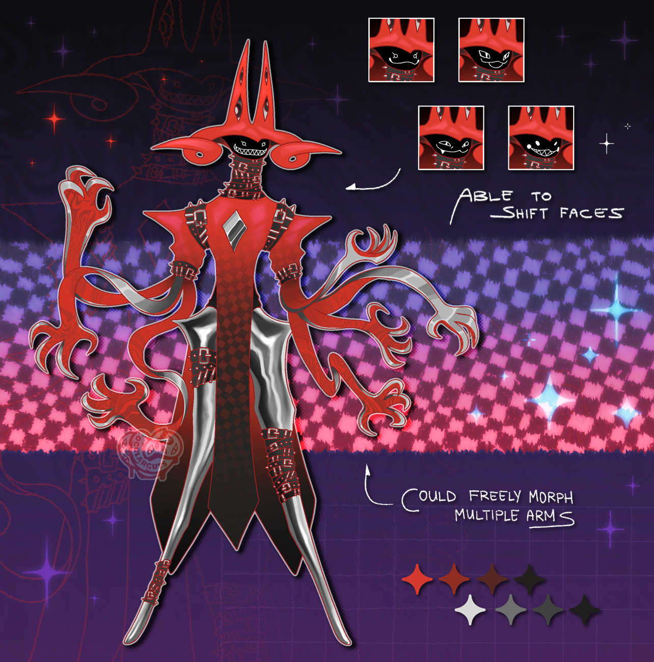 metallic scarlet by @ocularguts – Sheezy.Art