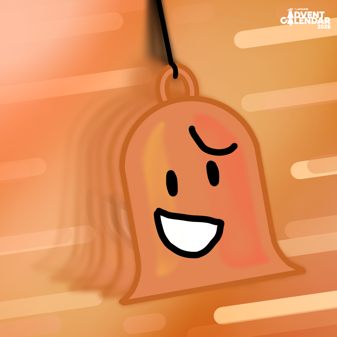 Bell from BFDI | Advent Calendar 2025 Day 18 by @GypsyAshie – Sheezy.Art