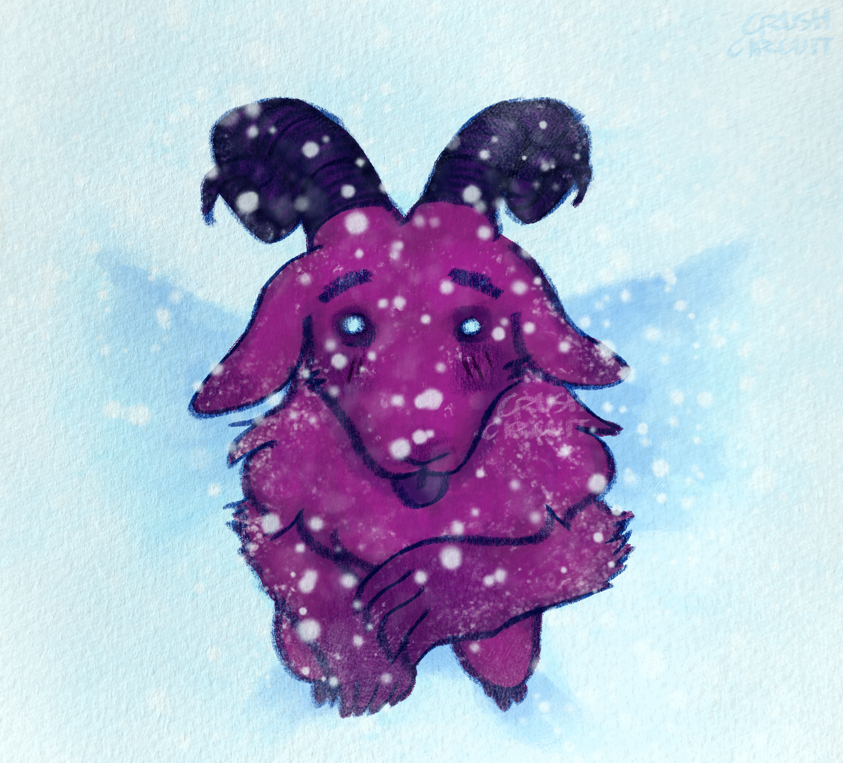imp's first snow by @crushcircuit – Sheezy.Art