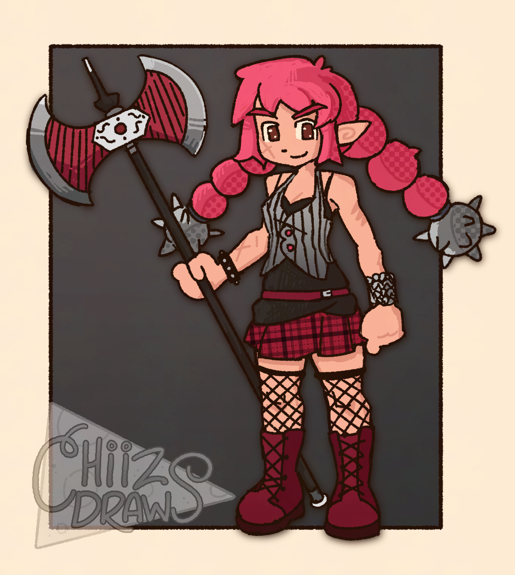 brush week 2025 wretched brush by @chiizdraws – Sheezy.Art