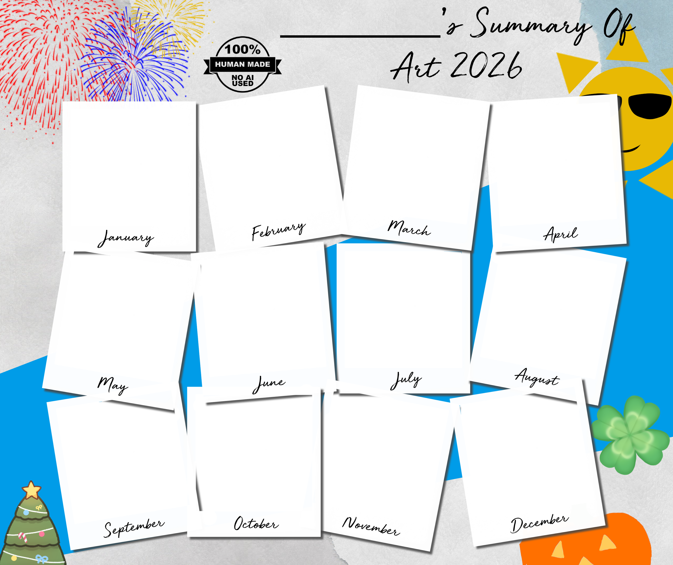 Summary Of Art 2026 Template by @YukiSenmatsu – Sheezy.Art