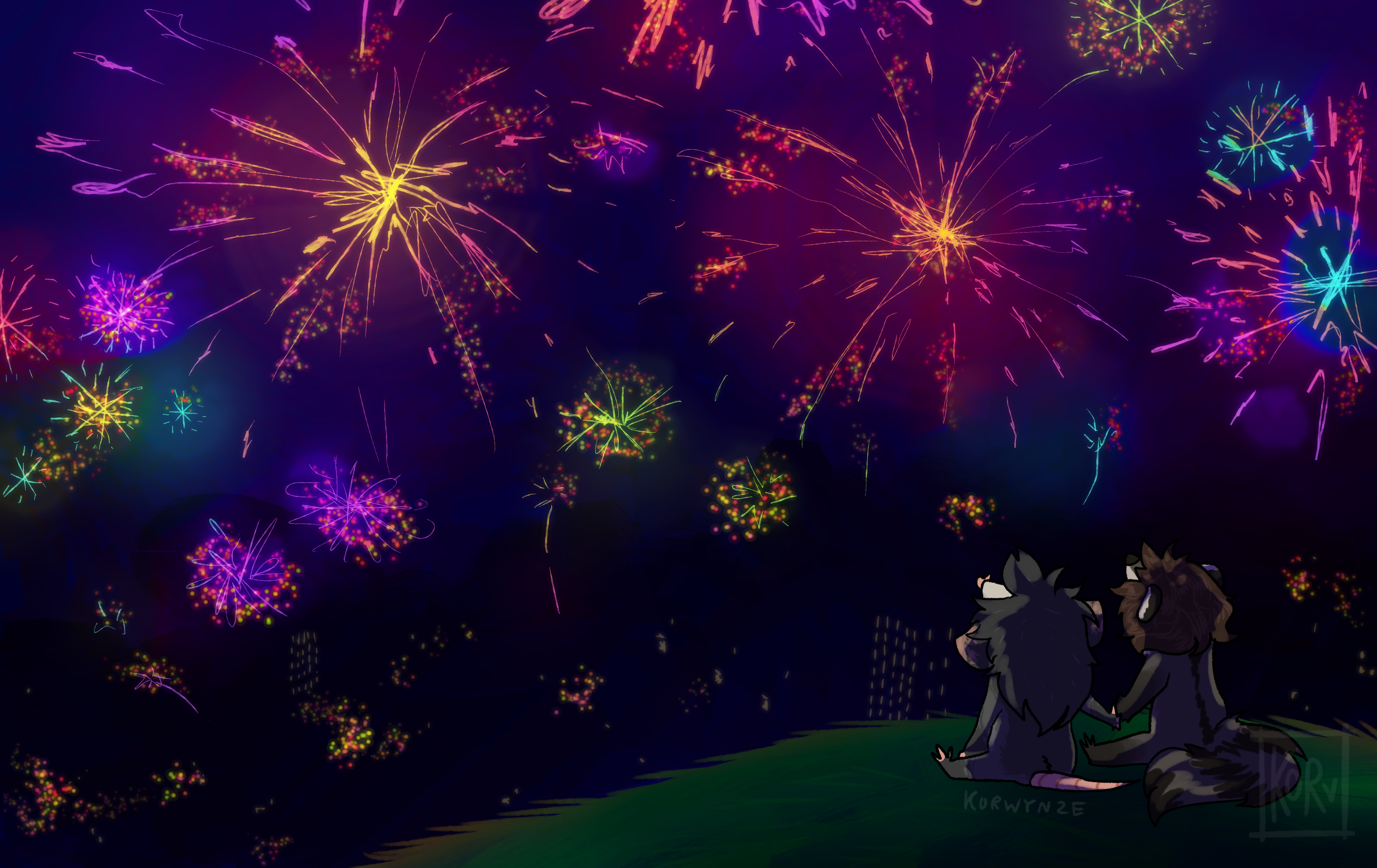 happy new year to all by @Korwynze – Sheezy.Art