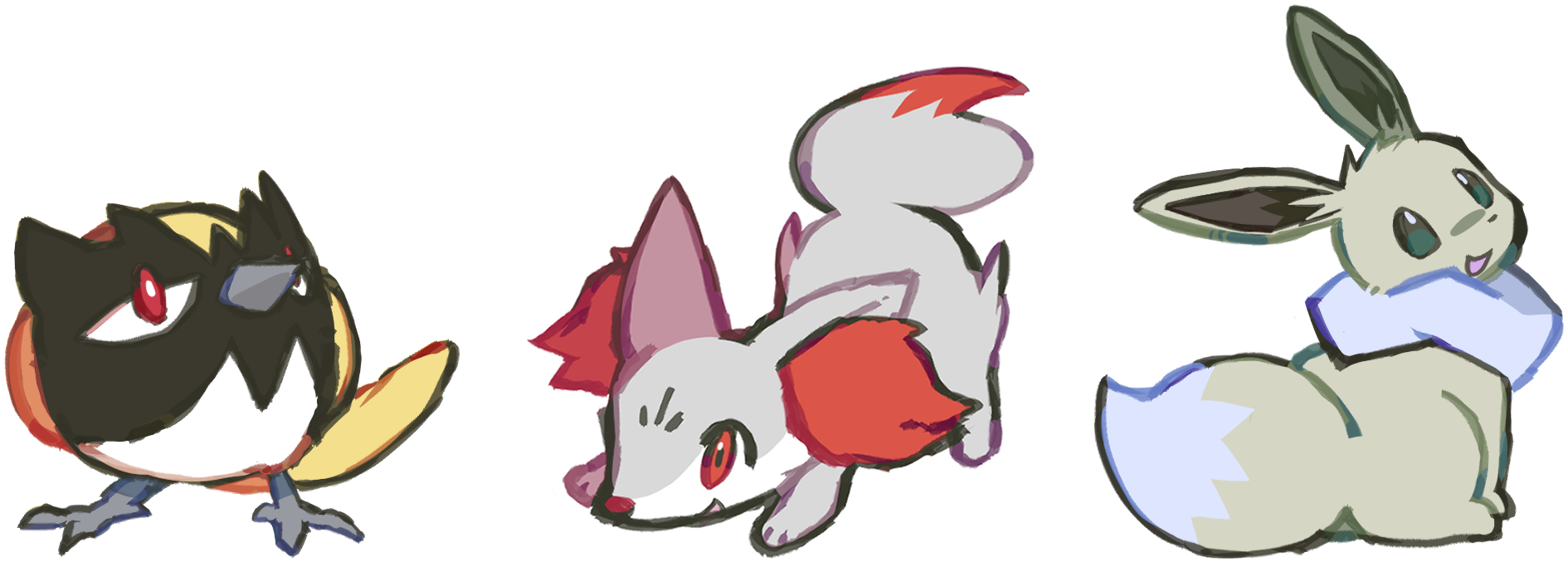 shiny pokemon by @mystamorning – Sheezy.Art