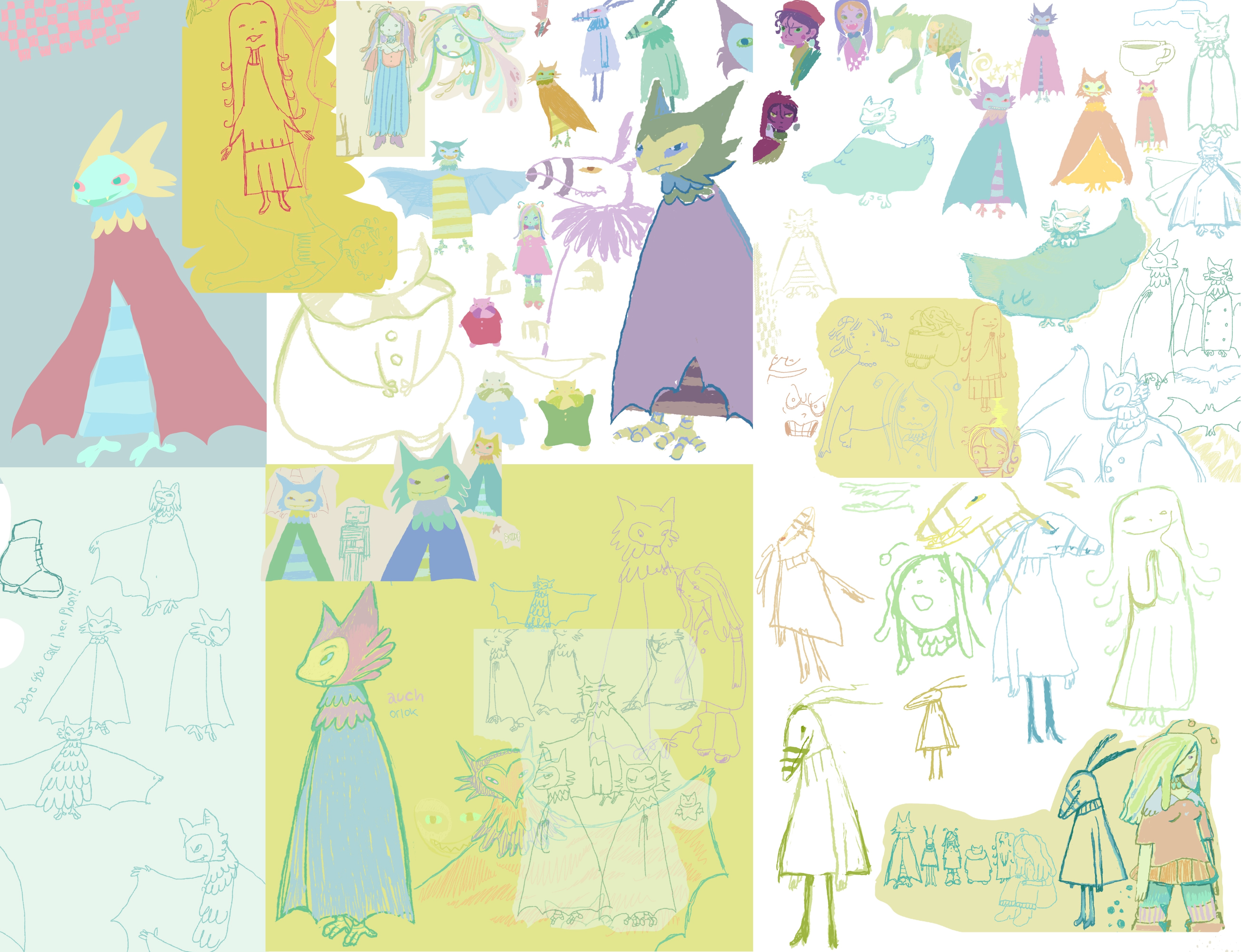 oc concept collage by @donut1897 – Sheezy.Art