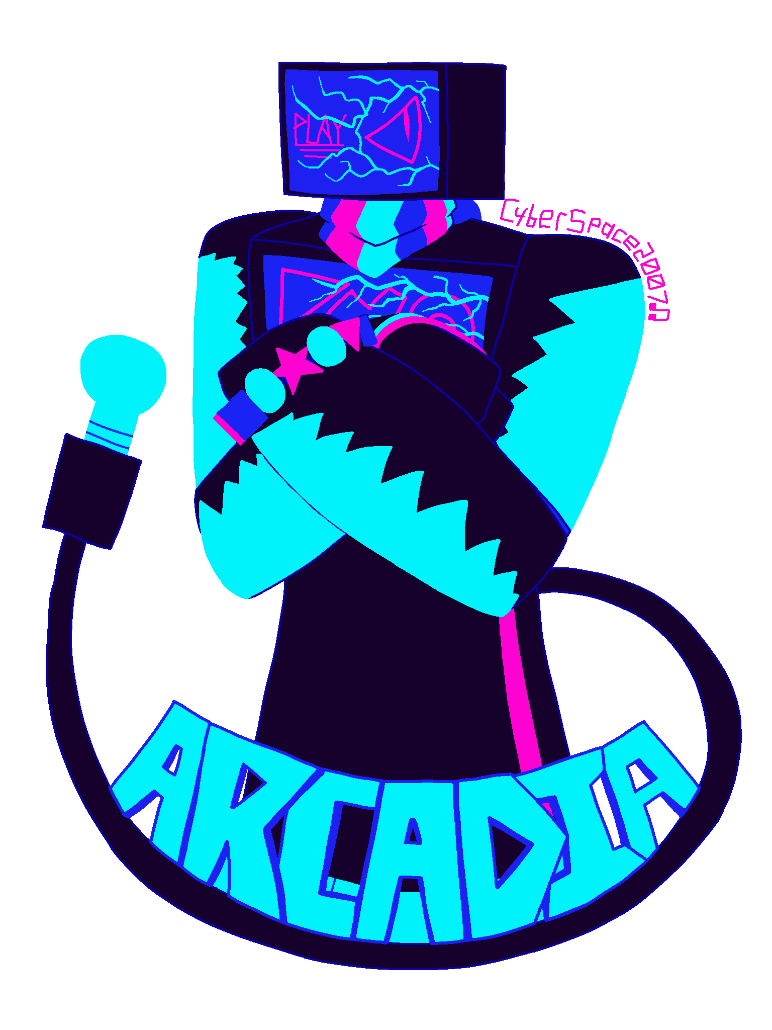 ARCADIA (Color Palette Art) by @CYBERSPACE_2007 – Sheezy.Art