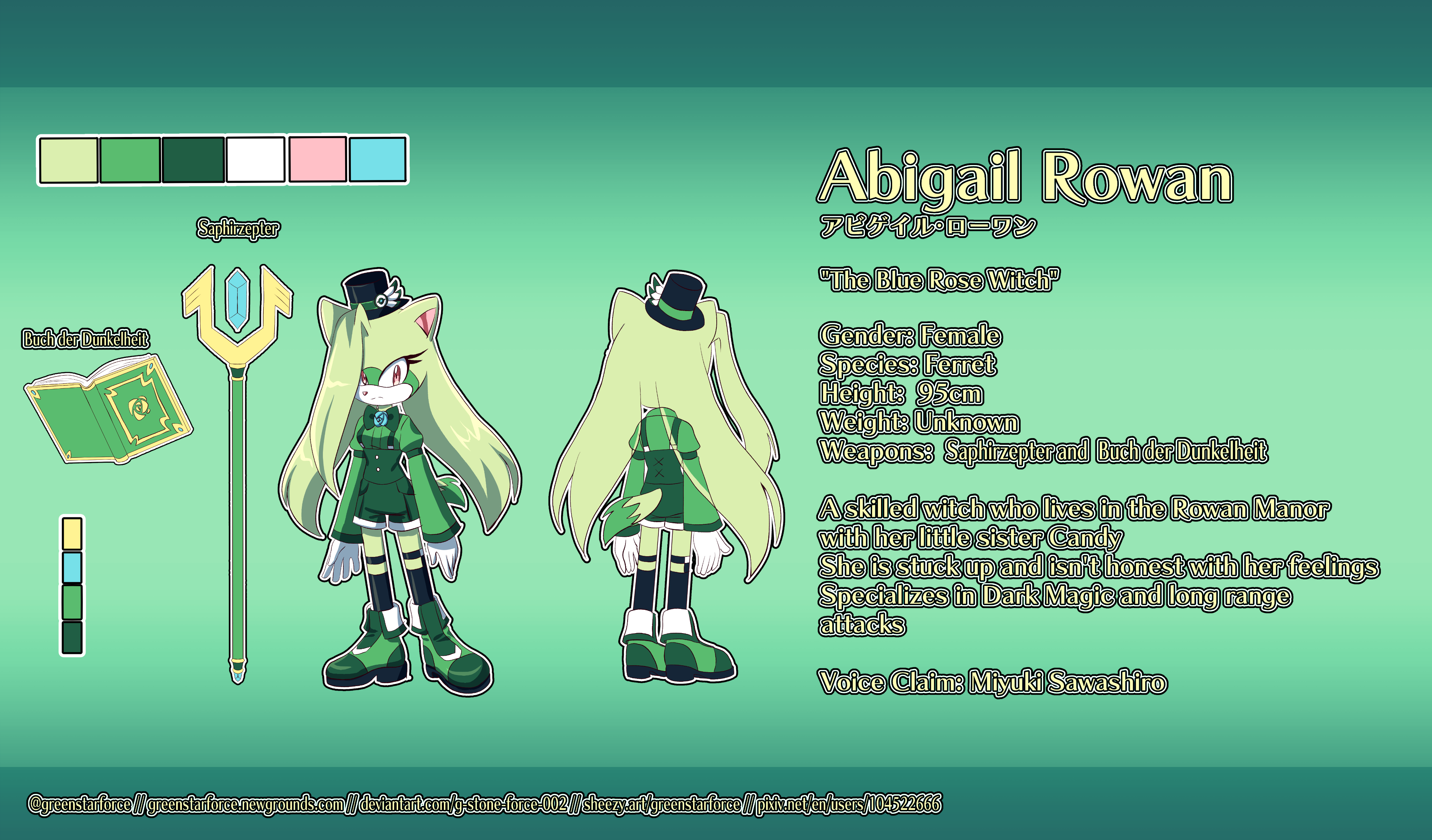 ABIGAIL ROWAN: 2026 Revamp by @GreenStarForce – Sheezy.Art