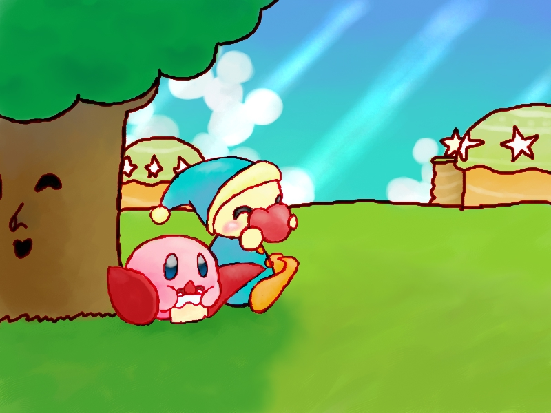 Kirby by @MoonbowDragon – Sheezy.Art